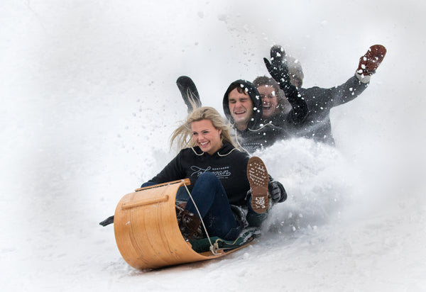 Why Snow Sleds Aren't Just for Kids