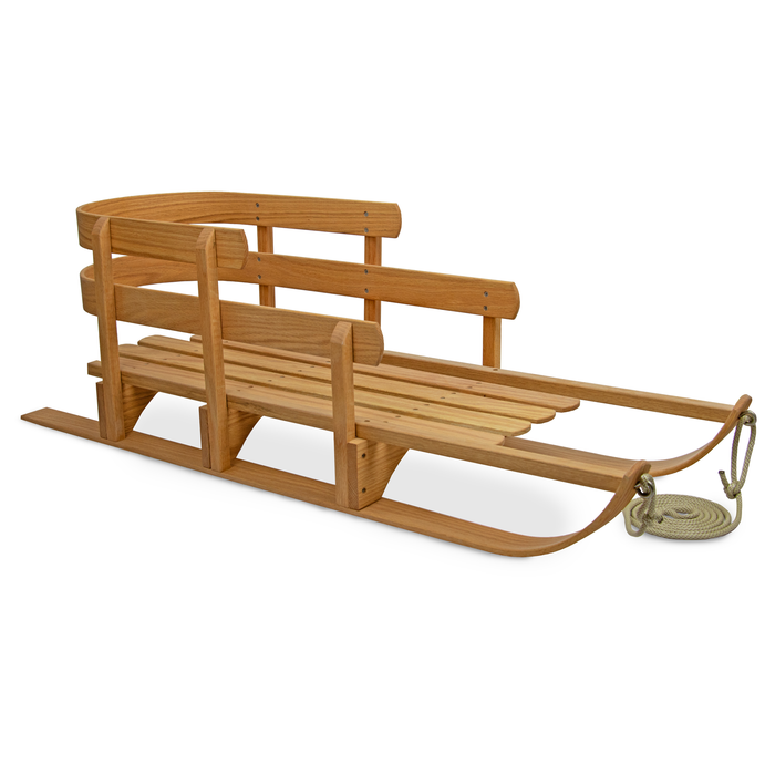 Wooden Pull Sled | Northern Toboggan Wooden Sleds