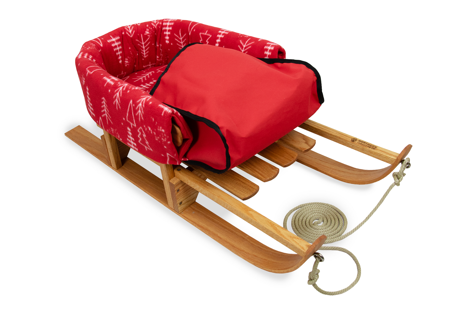 Wooden Pull Sled | Northern Toboggan Wooden Sleds