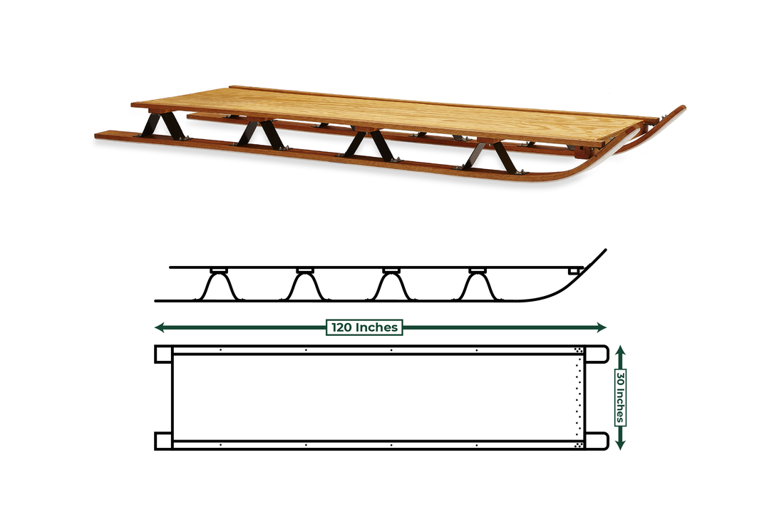 Snowmobile Freight Sled | Custom Sleds