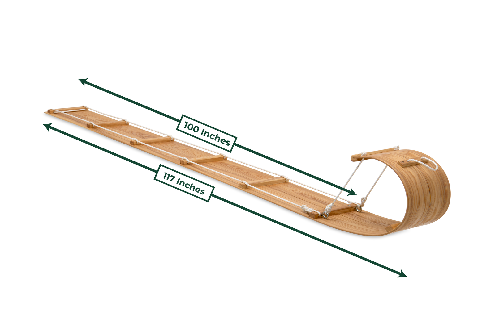 Trail Toboggan | Northern Toboggan Handmade Sleds