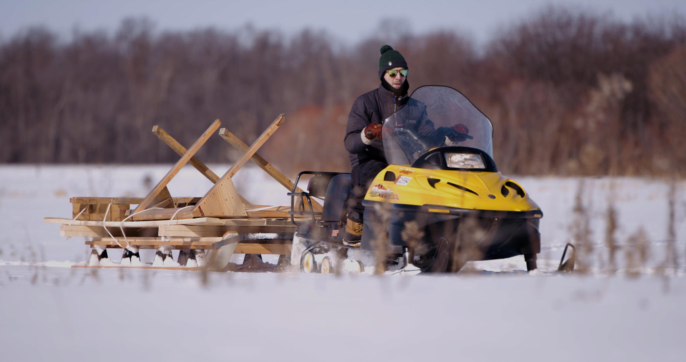 Snowmobile Freight Sled | Custom Sleds