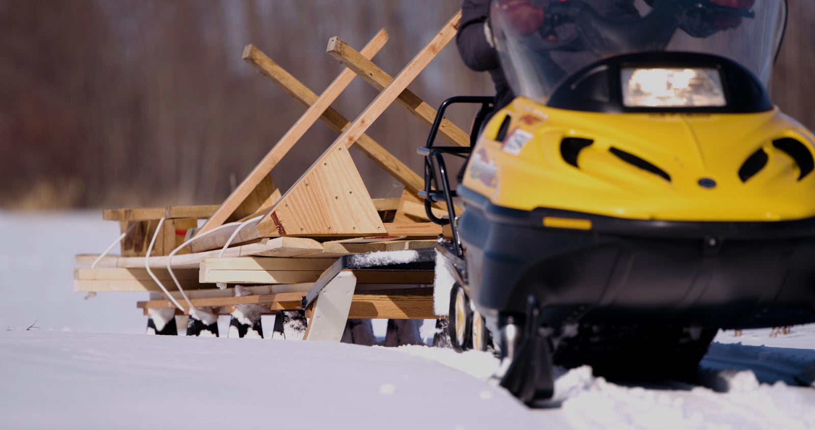 Snowmobile Freight Sled | Custom Sleds